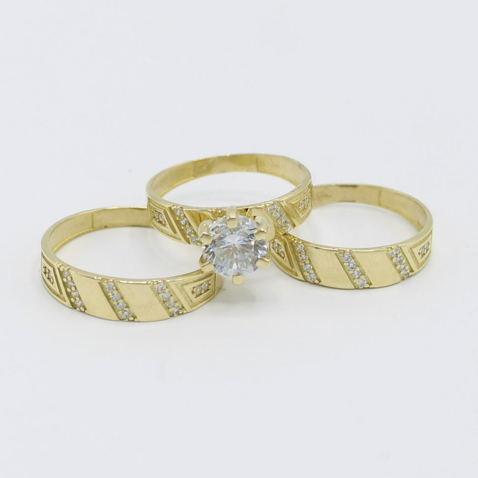 Wedding Gold Ring – Alex Diamond Jewelry
